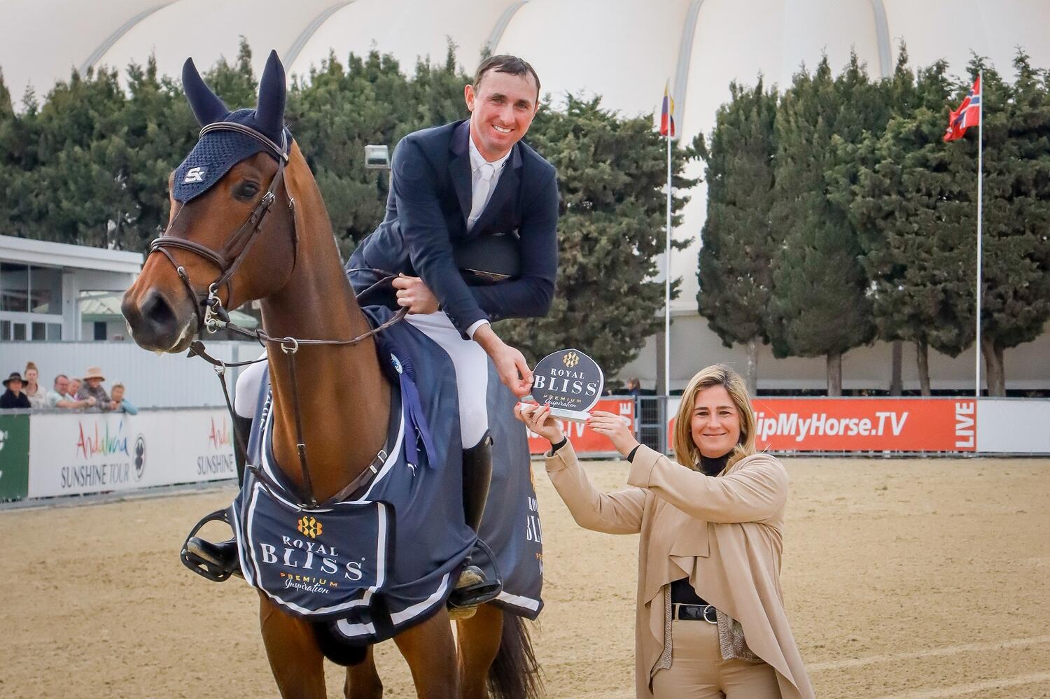 Michael Hughes wins the Royal Bliss , Small Grand Prix with ‘Conan van ...